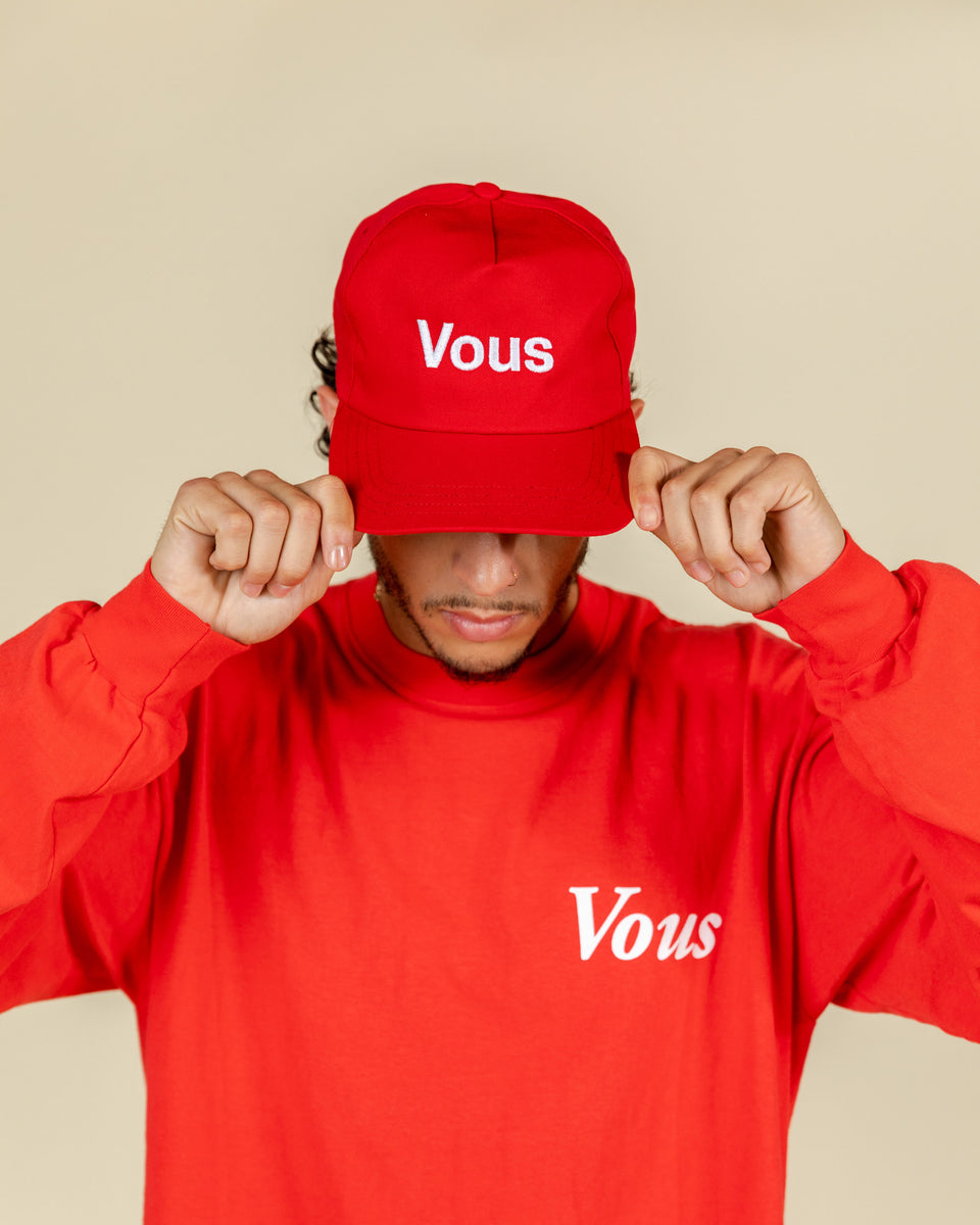 VOUS Hat (Red) – VOUS Church Shop